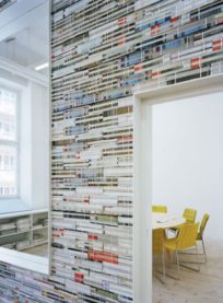 a stunning magazine installation... - Design For Mankind