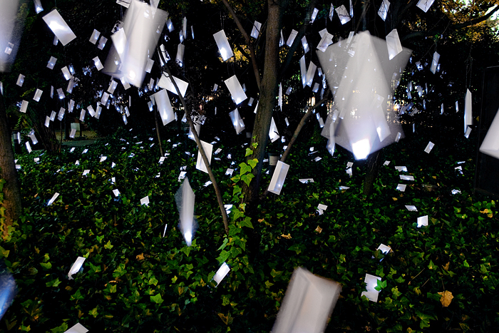 1000 poems art installation - Design For Mankind