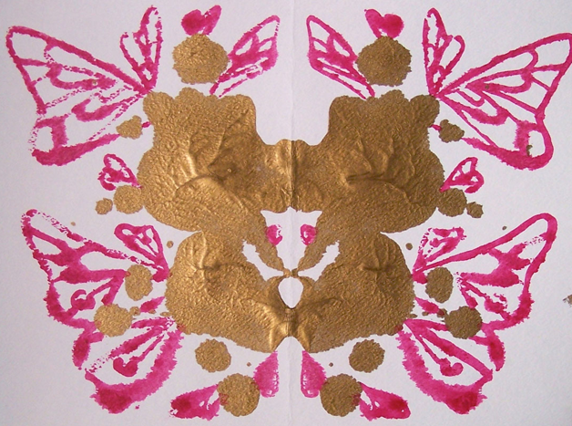 ink blot art - Design For Mankind