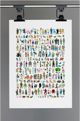 print of the day: characters. - Design For Mankind