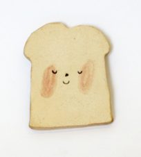 the cutest plate for your morning toast